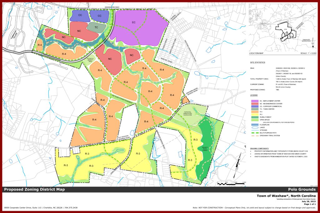 One of North Carolina’s most distinctive new villages in Union County - Waxhaw Polo Grounds